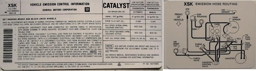 1978-1987 El Camino Database